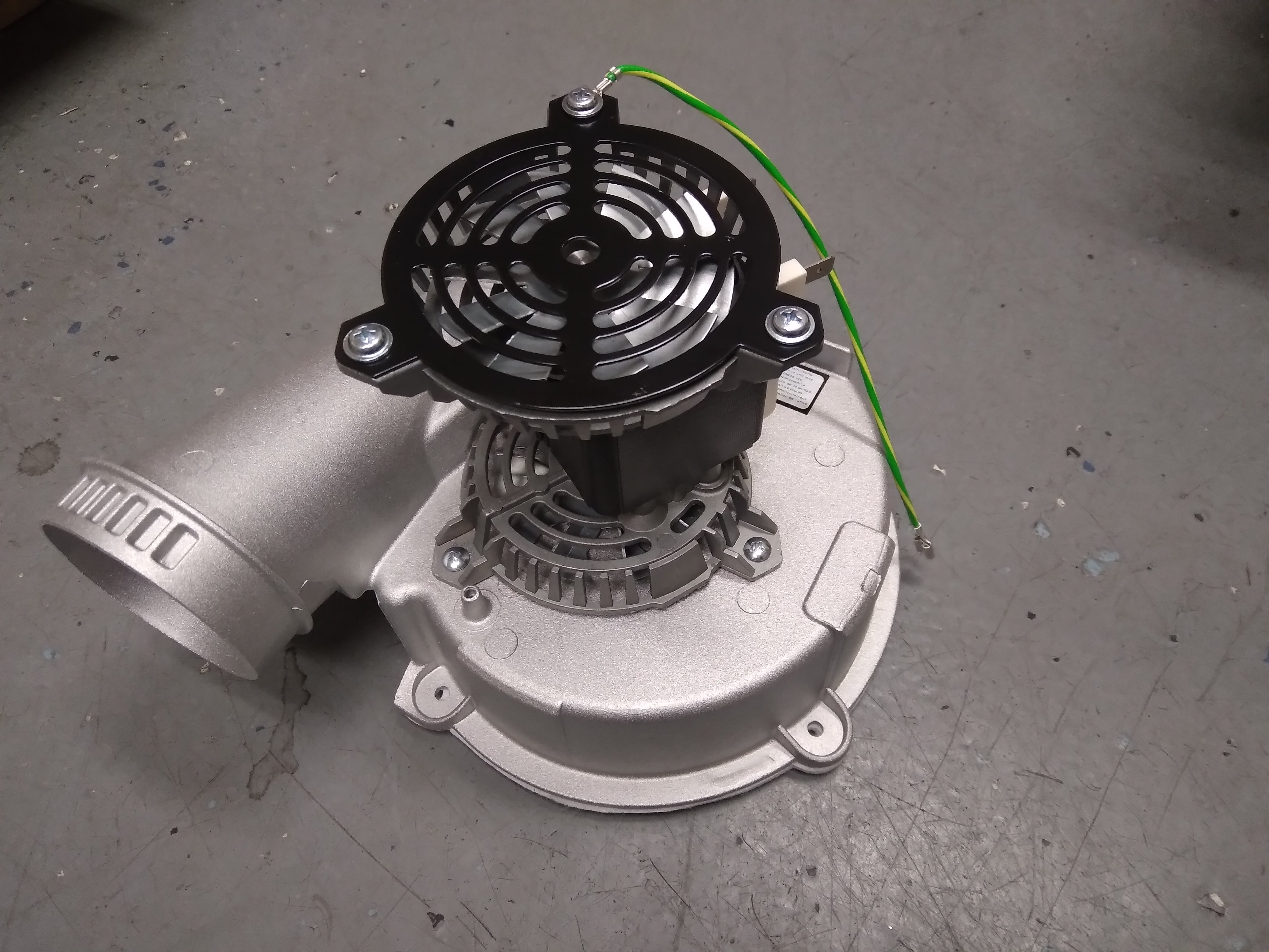 28W Draft Inducer And Housing Assembly 120/60/1 RPM:3000/1-Speed 21101 ...