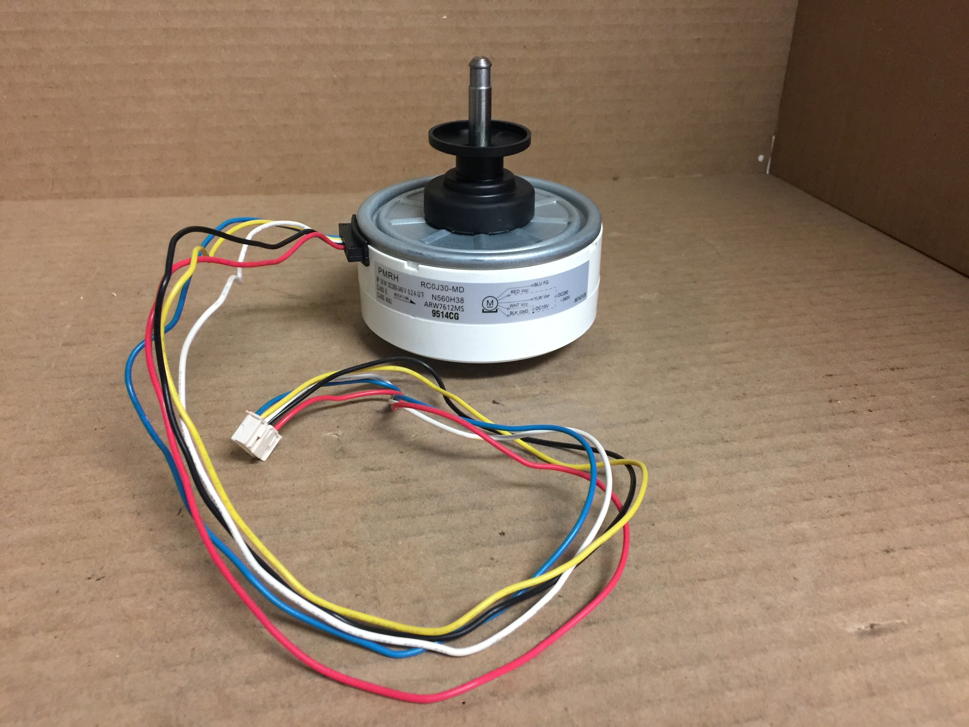 INDOOR AIR CONDITIONER FAN MOTOR: DC280-340V – Surplus City Liquidators