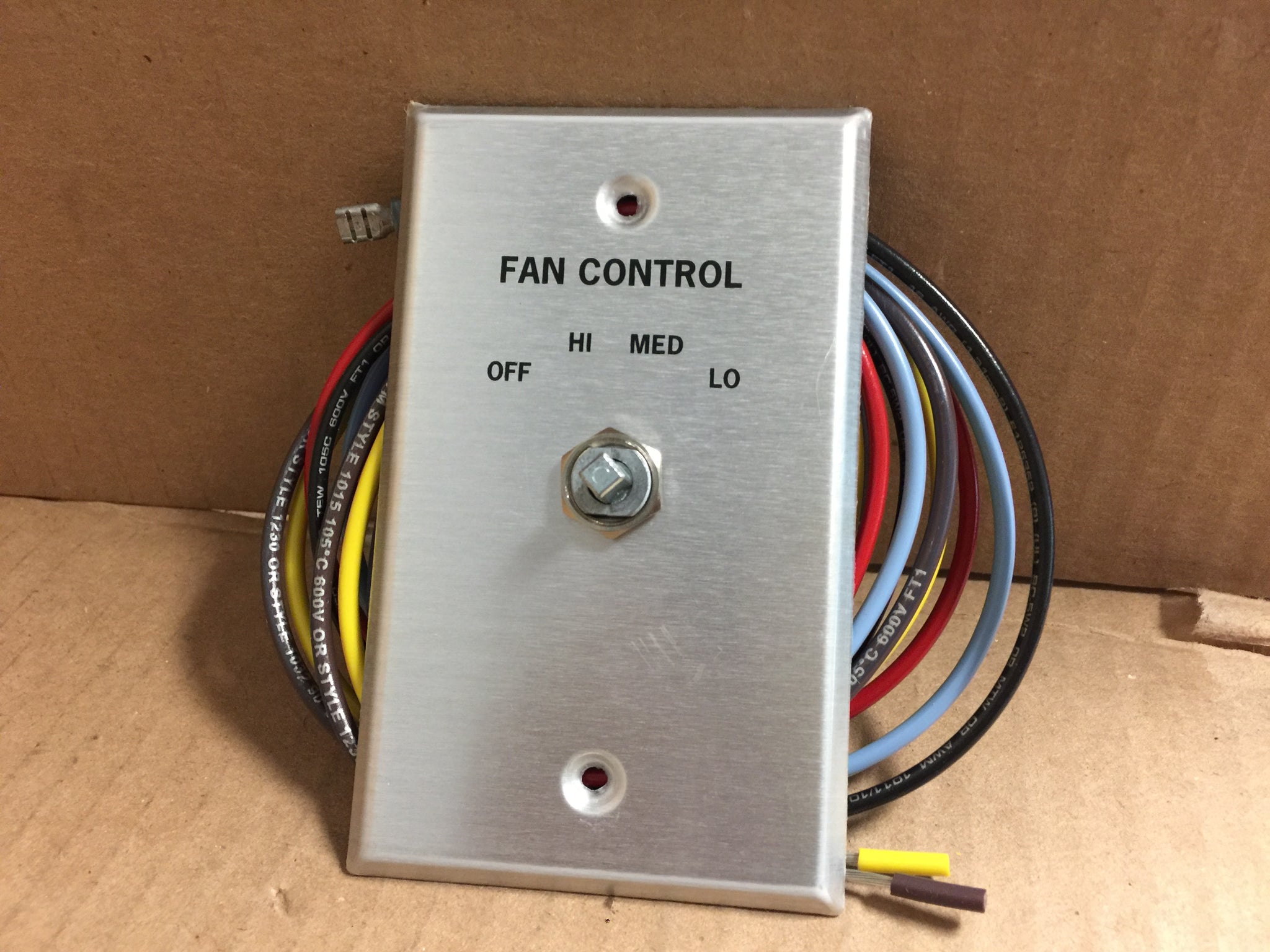3 SPEED FAN CONTROL SWITCH – Surplus City Liquidators