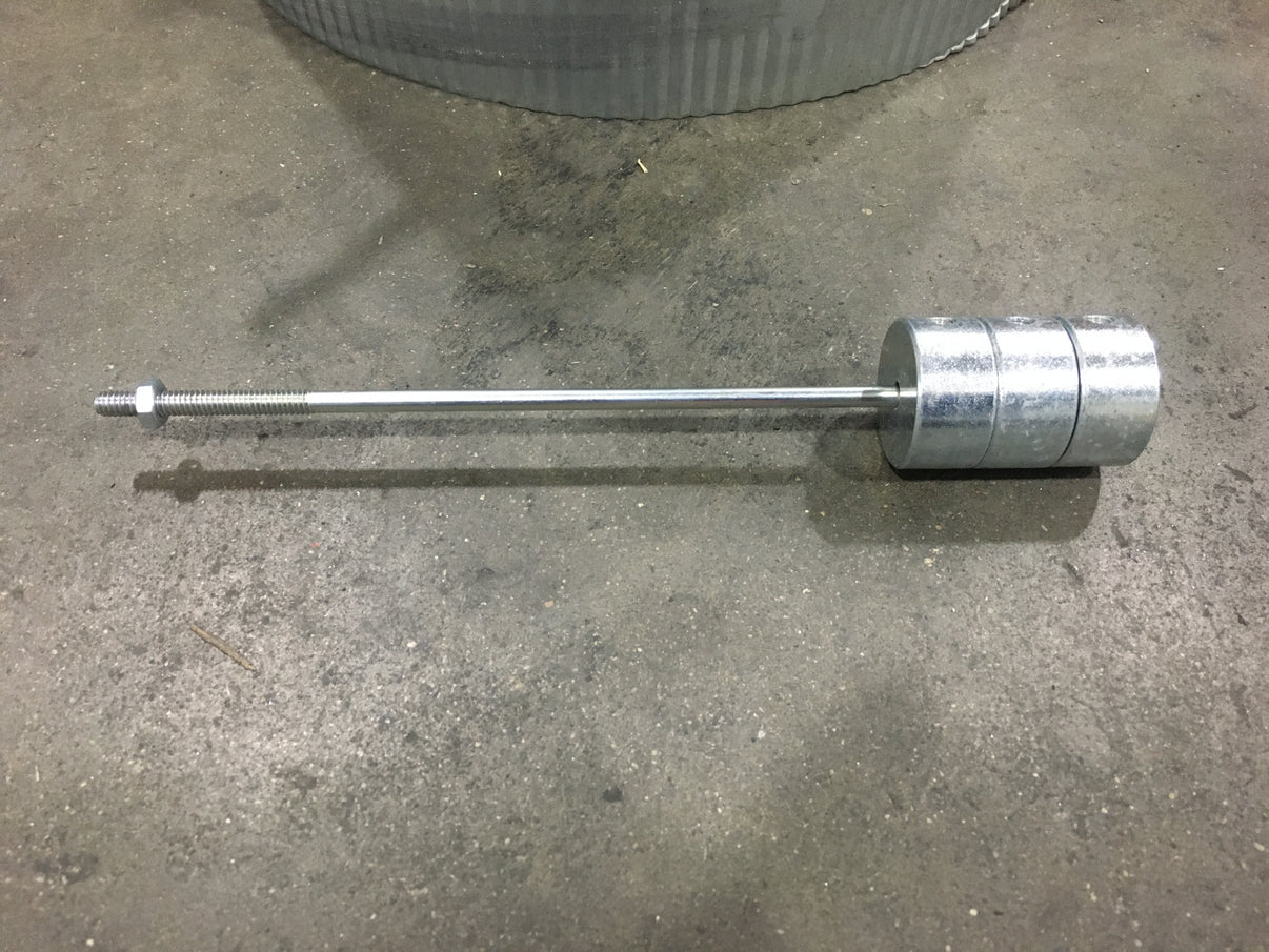 14 x 14" Round Barometric By-Pass Damper – Surplus City Liquidators