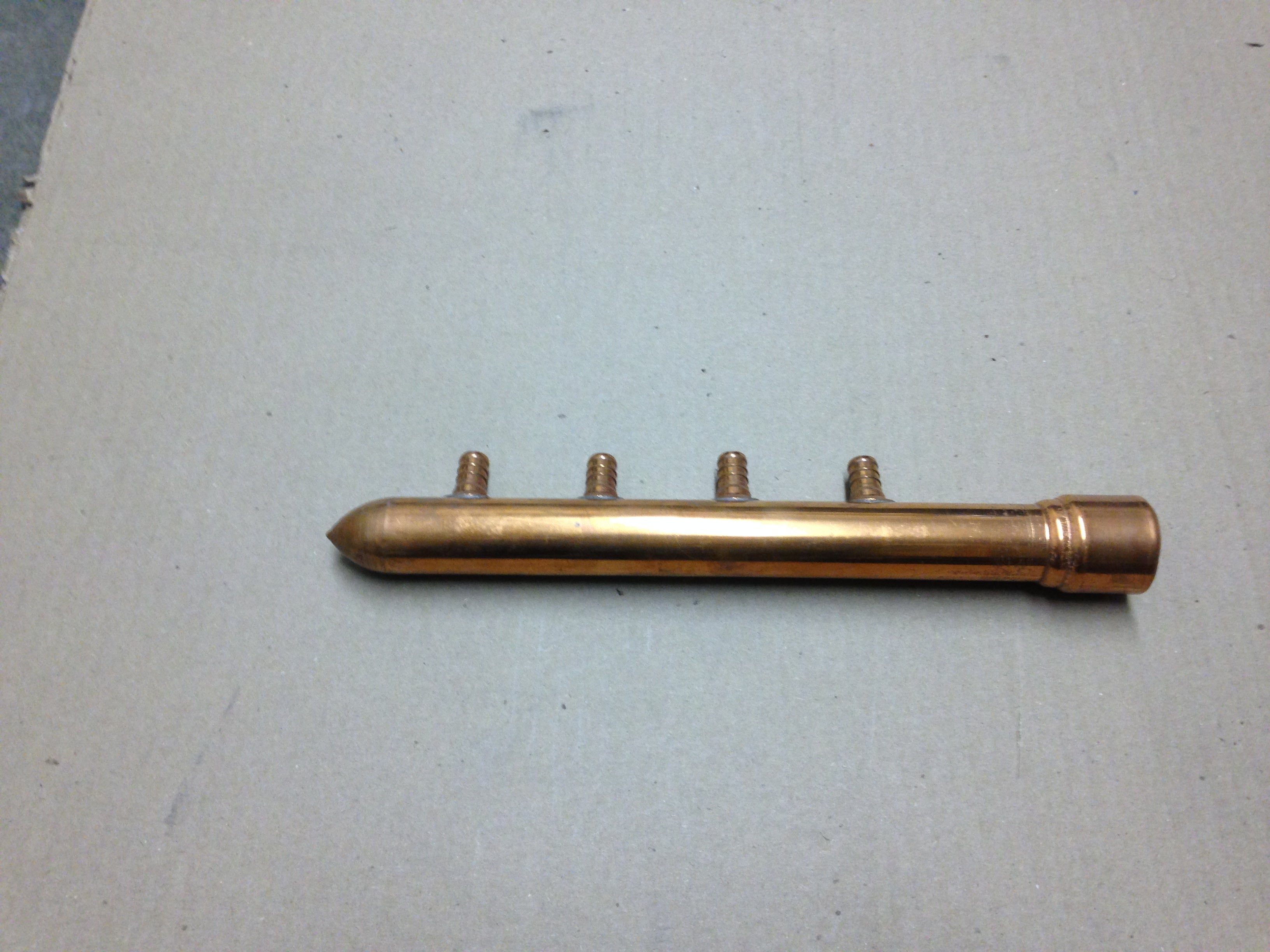 Manifold 4 Port 1 CPVC x Spun Closed" – Surplus City