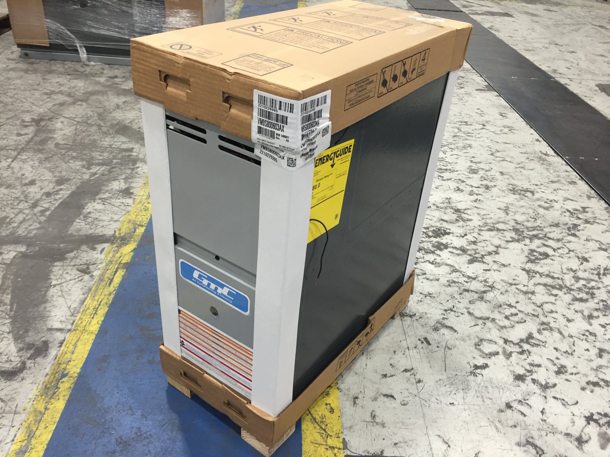 60,000 BTU Single-Stage Upflow/Horizontal Multi Speed ECM Gas Furnace ...