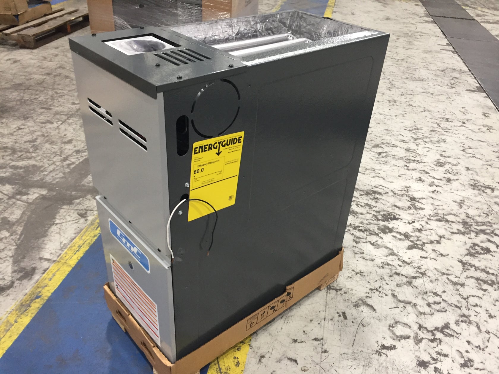 60,000 BTU Single-Stage Upflow/Horizontal Multi Speed ECM Gas Furnace ...