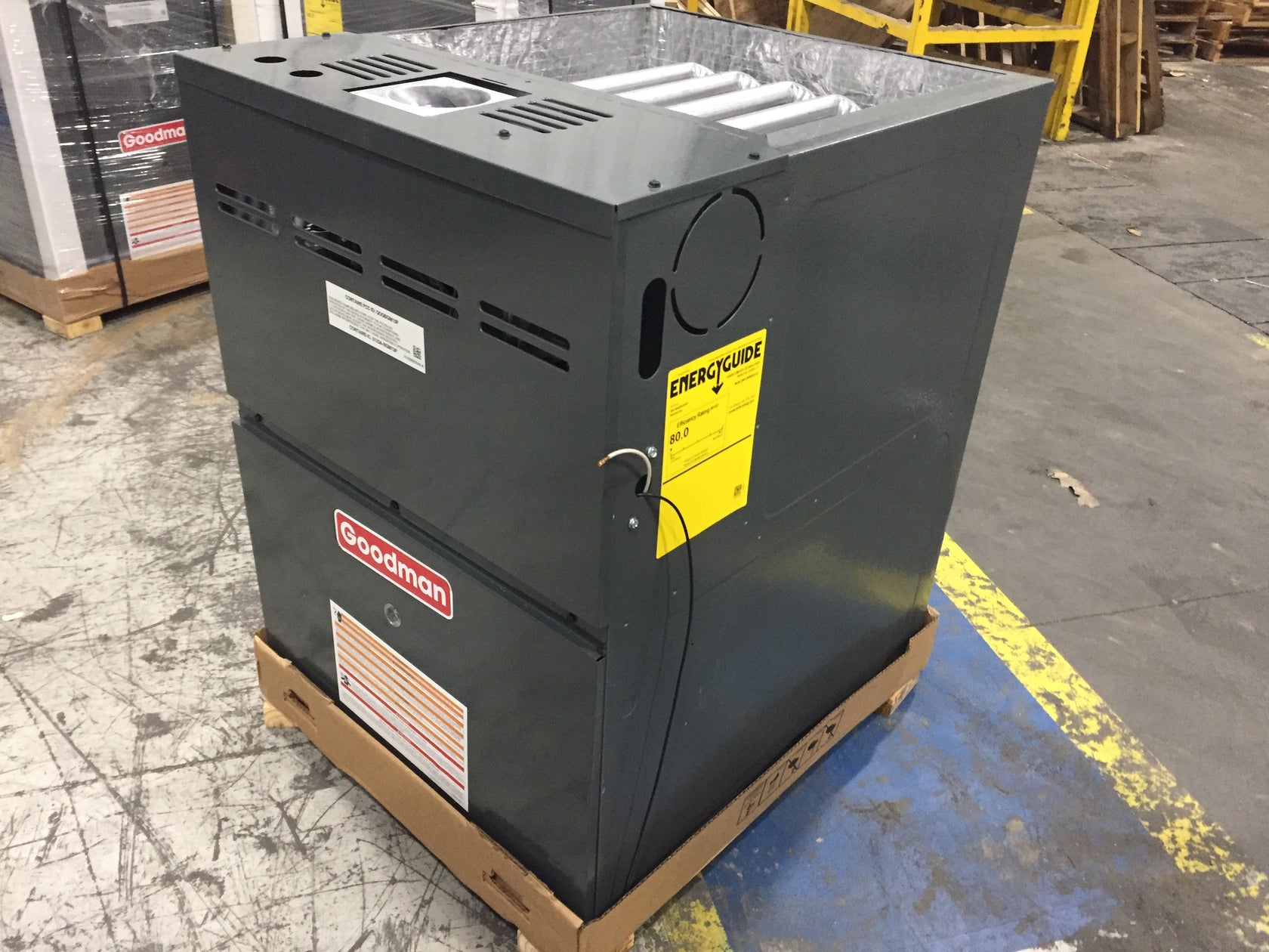 80,000 BTU TWO-STAGE UPFLOW/HORIZONTAL ECM VARIABLE SPEED GAS FURNACE ...