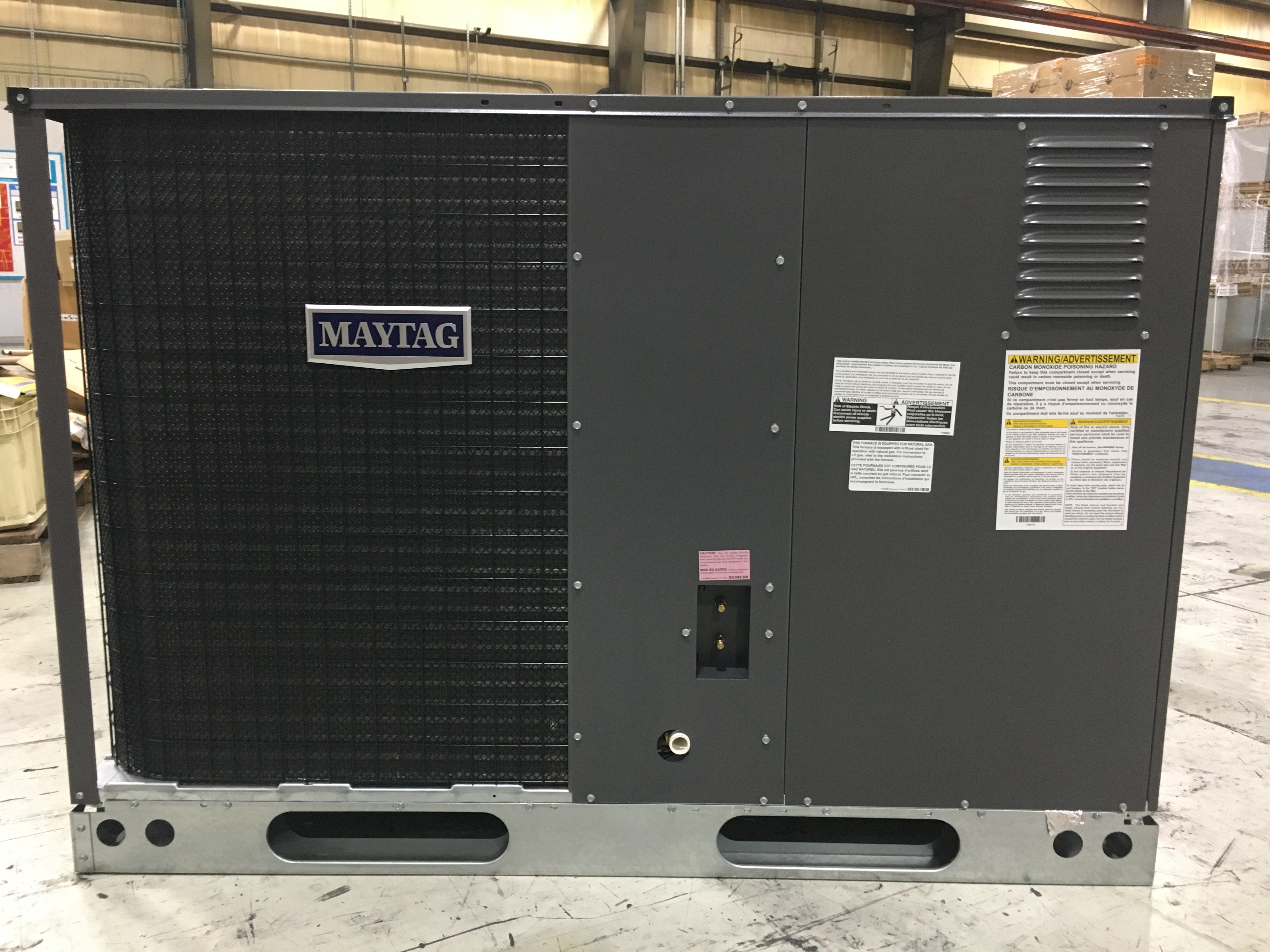 3 TON CONVERTIBLE NATURAL GAS/ELECTRIC PACKAGED UNIT, 15 SEER, 208-230 ...