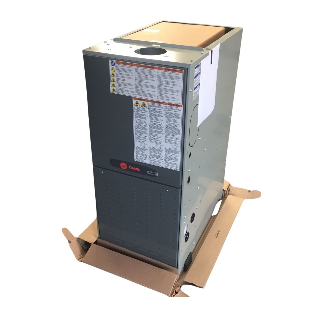 60,000 BTU Two Stage Downflow/Horizontal Communicating ECM Gas Furnace ...