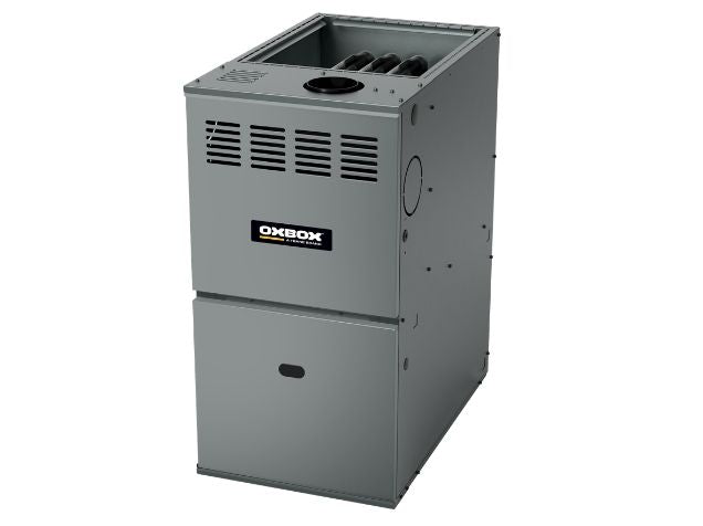 54,000 Btu Single Stage UPFlow/Horizontal ECM Natural Gas Furnace, 80% ...