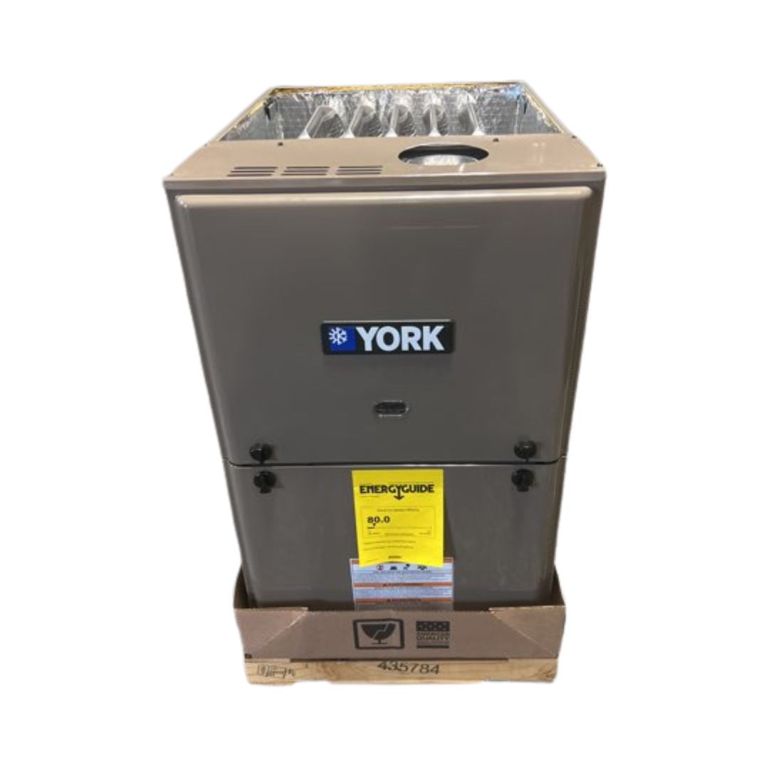 York 100,000 BTU Single-Stage Multiposition ECM Multi Speed Gas Furnac ...