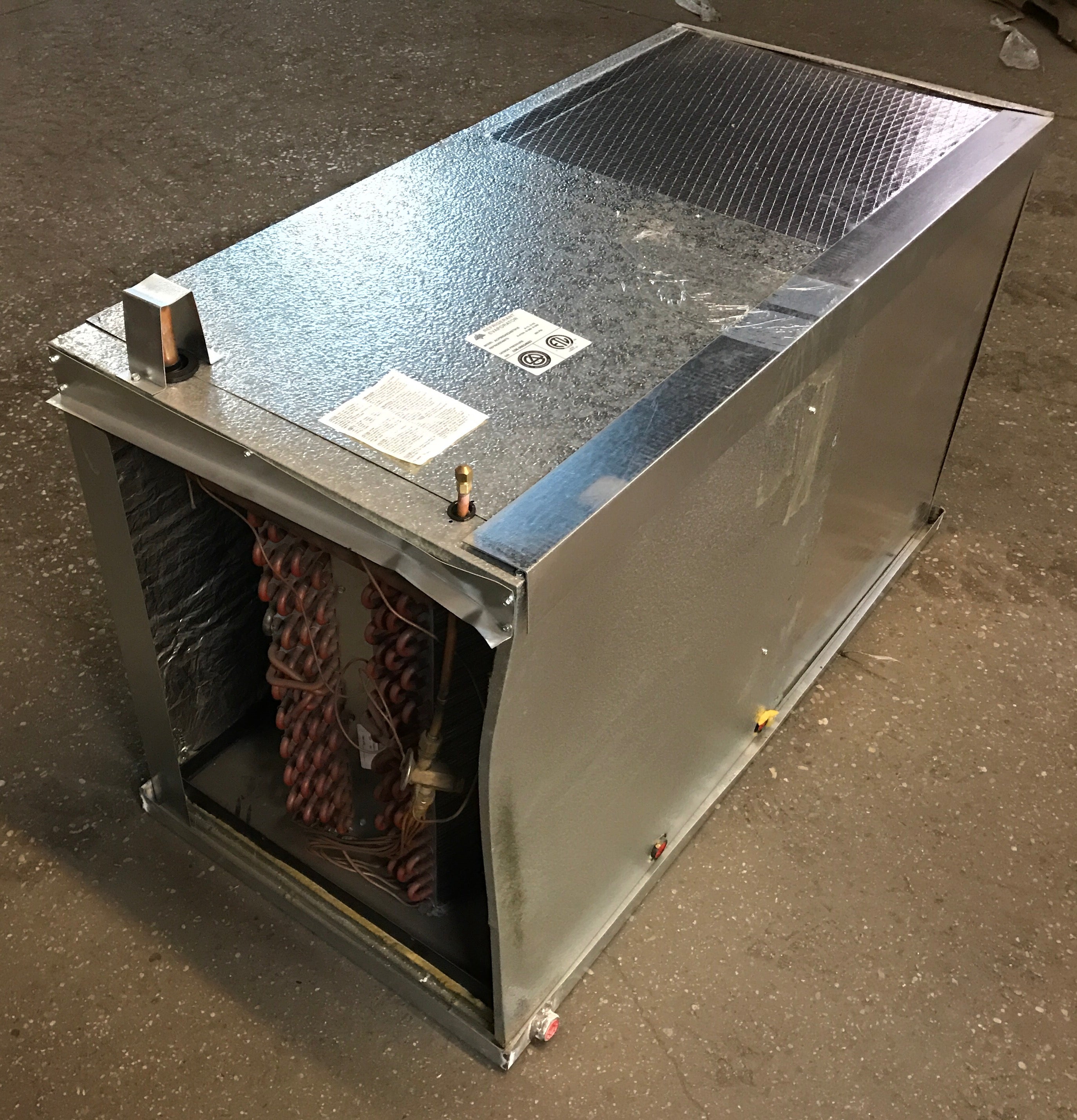 5 Ton Ac/HP Dedicated Horizontal Cased A" Coil/W Plenum R-22" – Surplus ...