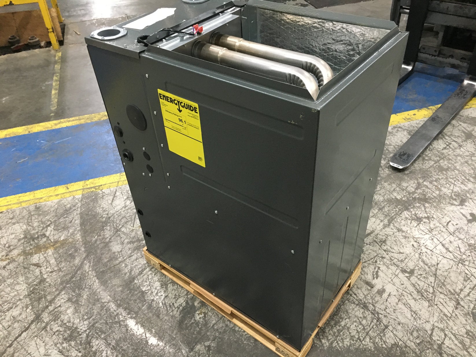 40,000 BTU SINGLE STAGE UPFLOW/HORIZONTAL ECM NATURAL GAS FURNACE, 96% ...