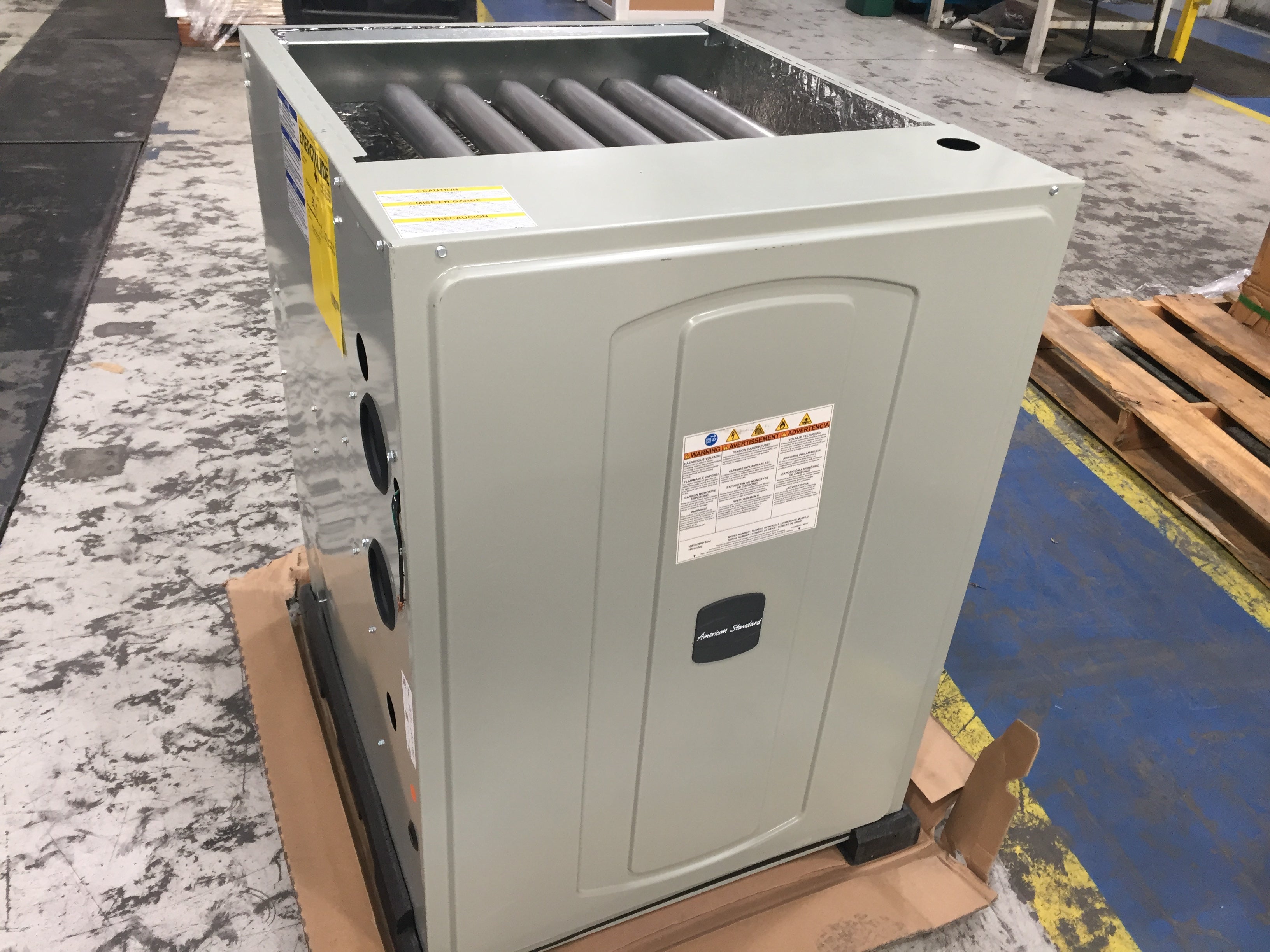 120,000 BTU SINGLE STAGE DOWNFLOW ECM NATURAL GAS FURNACE, 92.1% AFUE ...